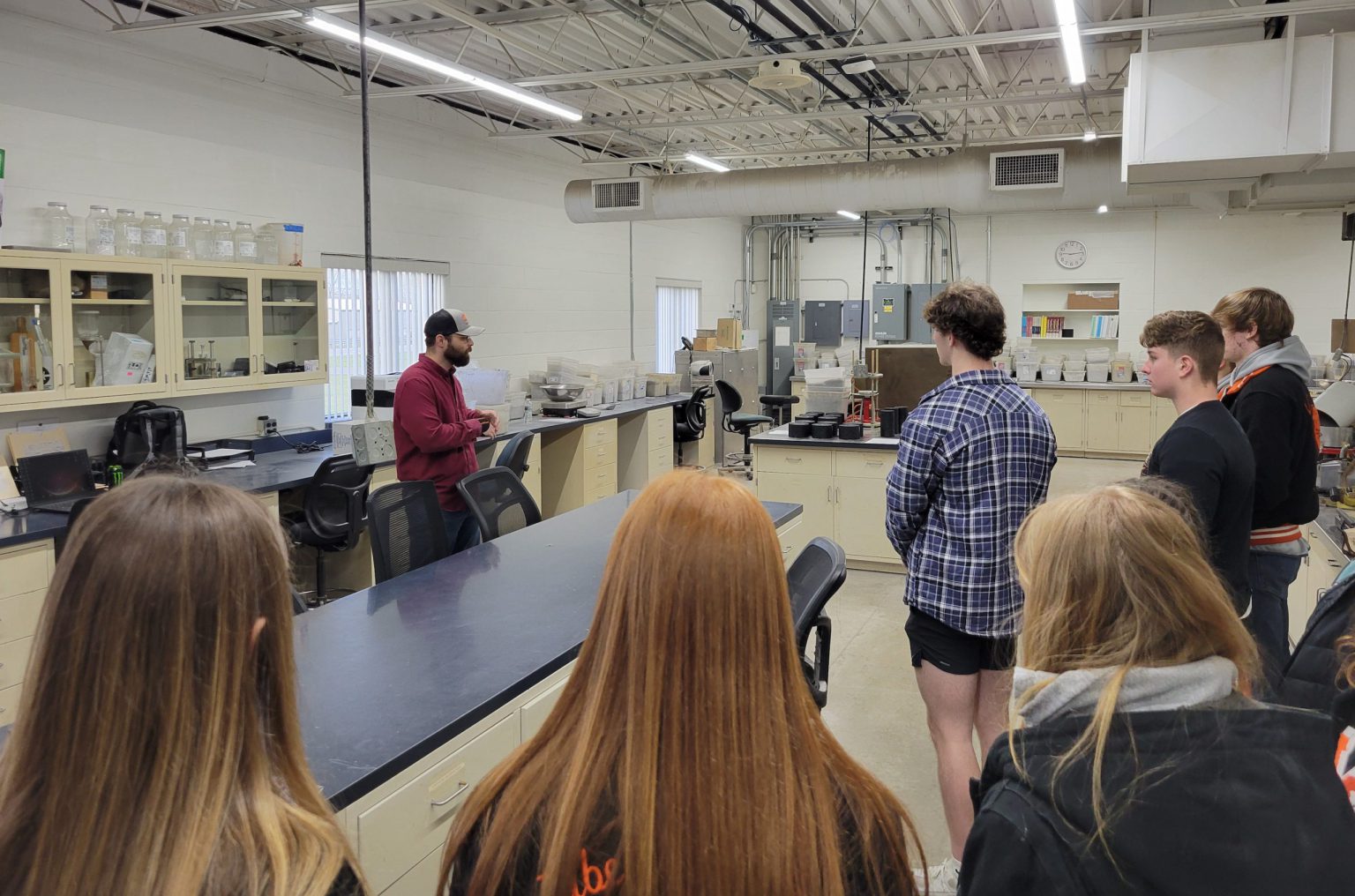 Liberty Center Leadership Class Visits Gerken – The Gerken Companies